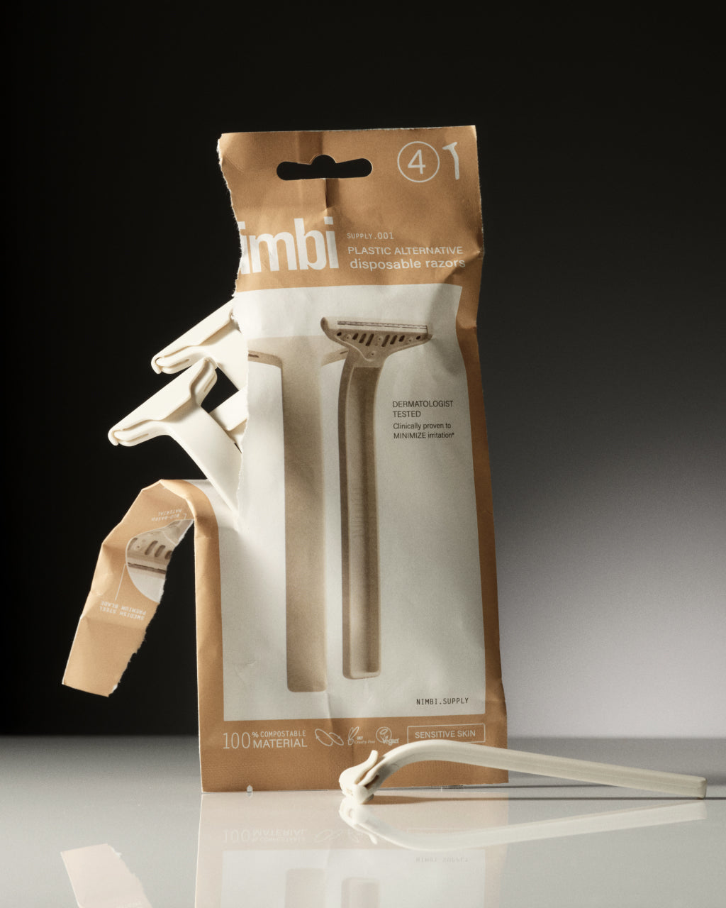 NIMBI Disposable Razor. Pack of 4 – Nimbi Supply
